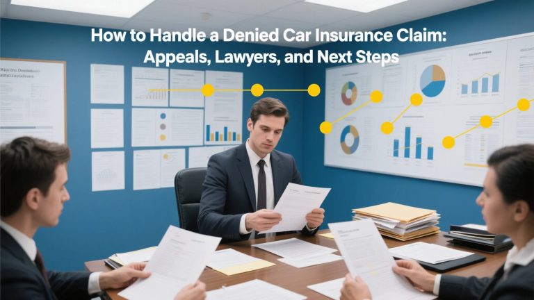 How to Handle a Denied Car Insurance Claim: Appeals, Lawyers, and Next ...